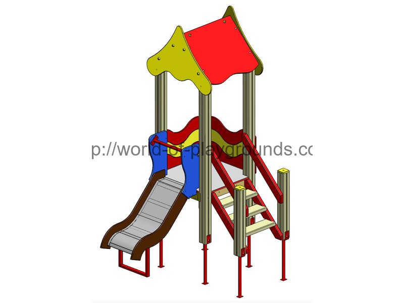 Play structure (Slide 0,7 м) wp902 in the online store - world-of ...
